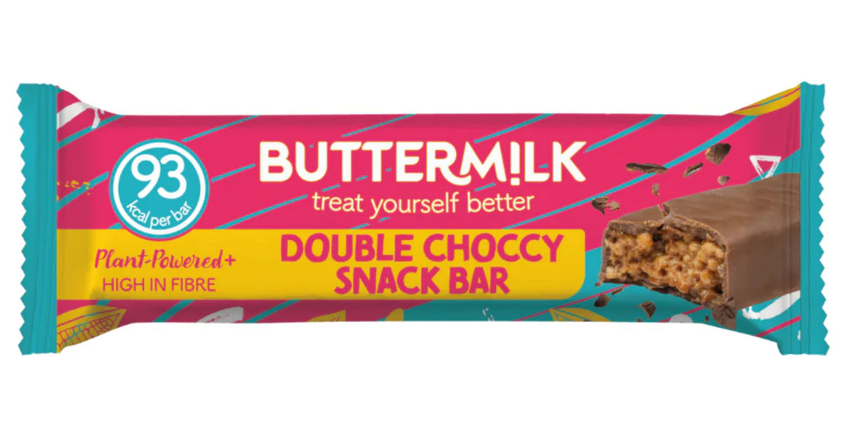 Buttermilk Plant-Powered Double Choccy Crisp Bar 23g – Gifts for Life ...