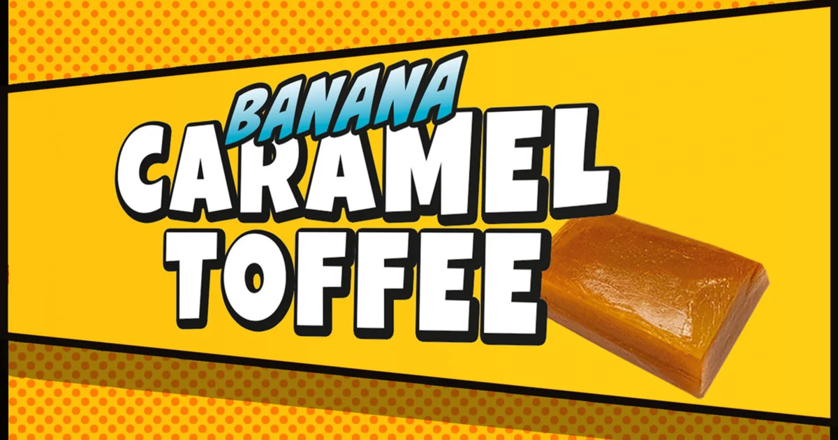 Jeavons Banoffee Banana Caramel Toffee Slab 55g – Gifts for Life | Viva!