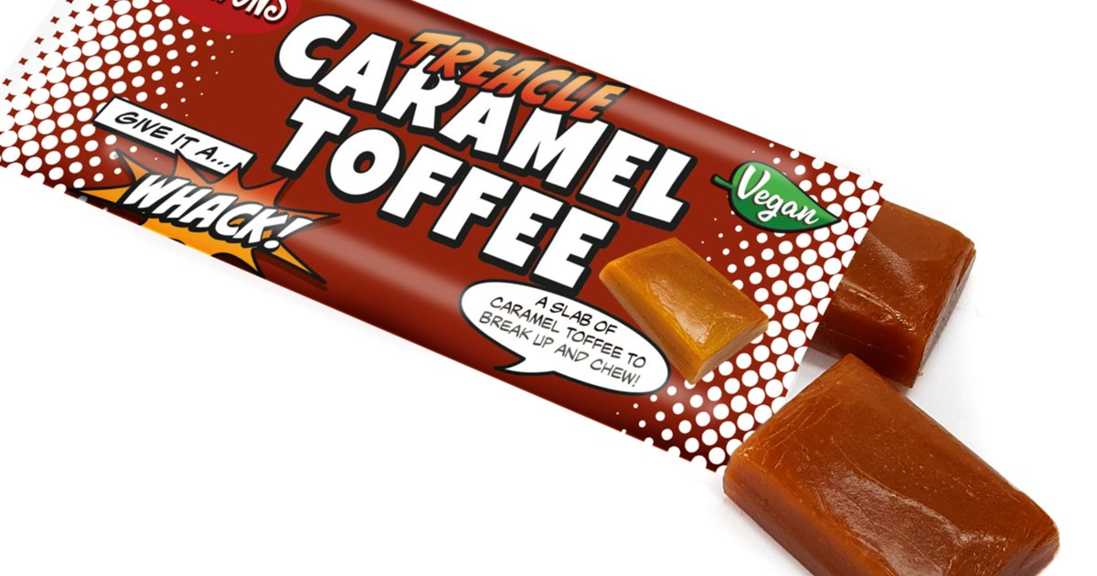 Jeavons Treacle Toffee Slab 55g – Gifts for Life | Viva!