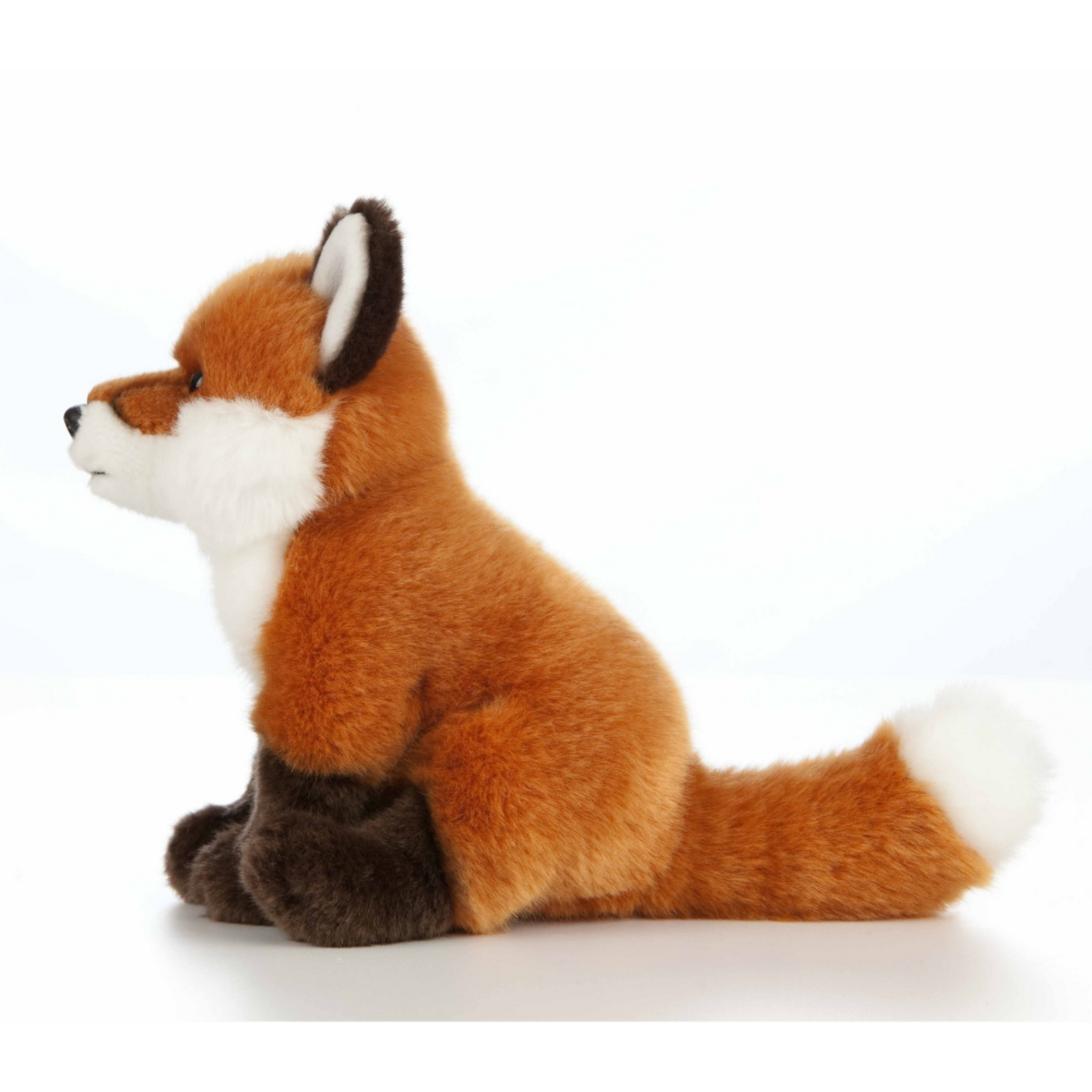 Living Nature Sitting Plush Fox Toy – Gifts for Life | Viva!