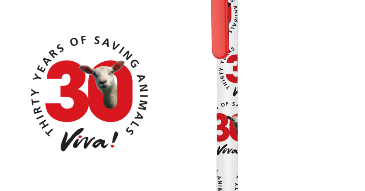 Viva! 30th Anniversary Pen – Gifts for Life | Viva!