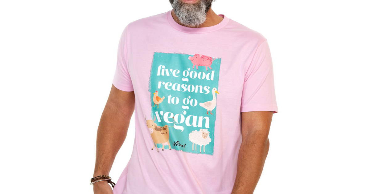 Five Good Reasons To Go Vegan Unisex Classic Jersey Tee - Sweet Lilac ... Five Good Reasons To Go Vegan Unisex Classic Jersey Tee - Sweet Lilac ...